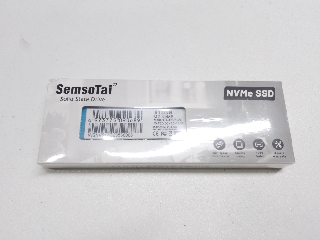 SemsoTai 512 GB M.2 NVMe SSD | Laptop World Dhaka